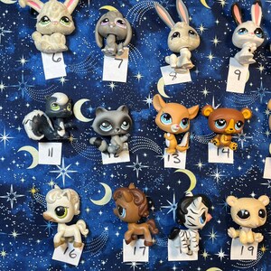 LPS Littlest Pet Shop Figure Pick Your Own Pick A Pet Bunnies Raccoons ...