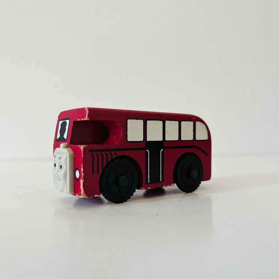 Bertie the Bus Thomas the Train Wooden Train Vintage Thomas Wooden ...