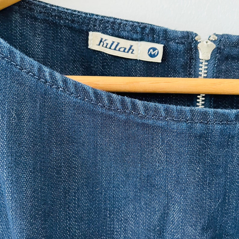 Vintage Killlah by Miss Sixty 90s Style Blue Denim Embellished ...