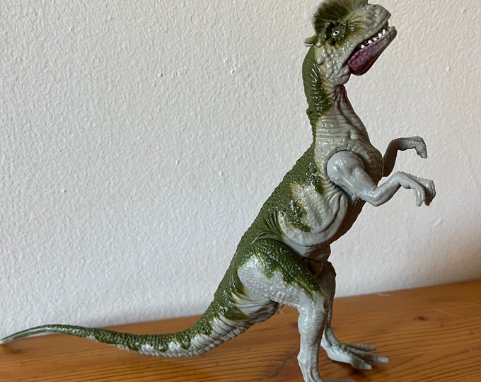 Vintage Jurassic Park Spitter Dilophosaurus Dinosaur Kenner 1993 Action