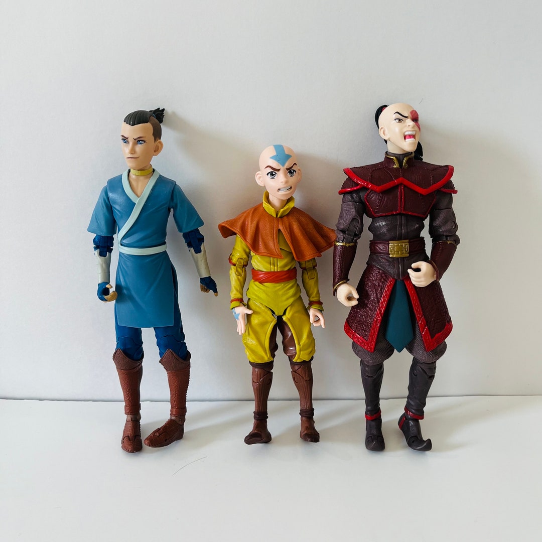 Vintage Avatar the Last Airbender Action Figure Lot - Etsy