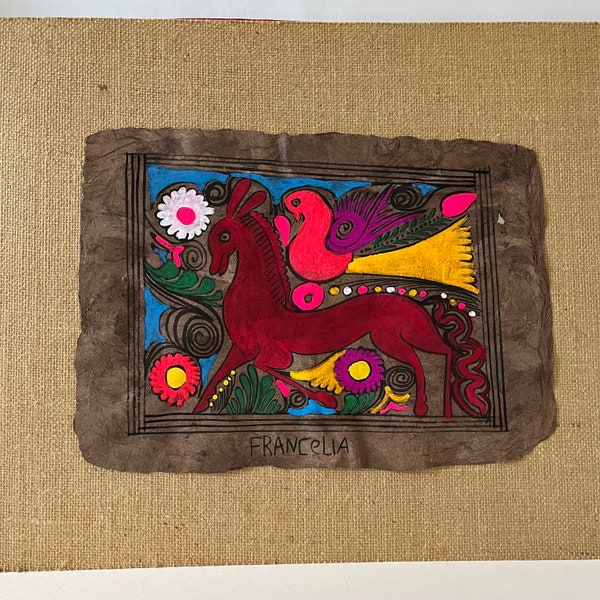 Mexican Bark Art - Etsy