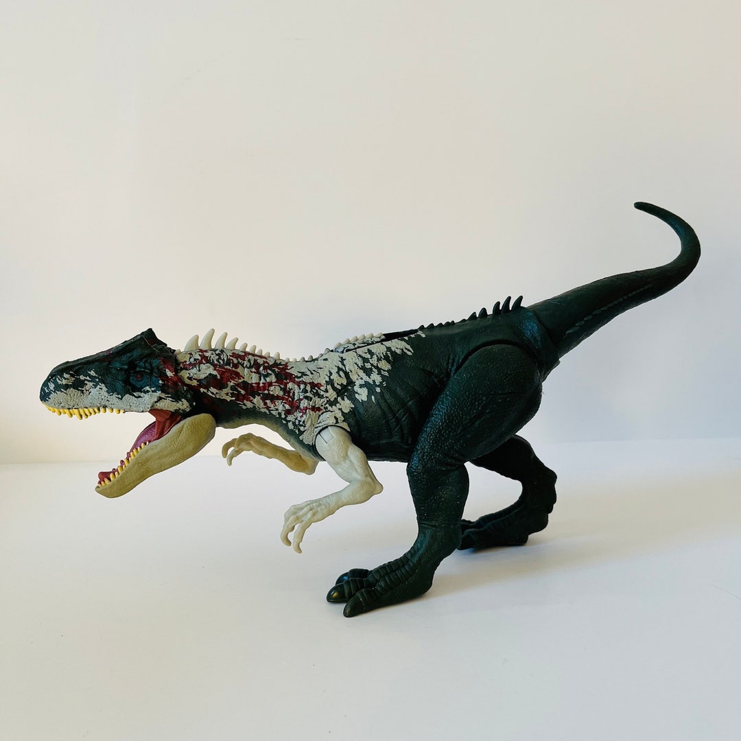 Jurassic Allosaurus Roaring Action Figure Dinos Dinosaurs Plastic Toy ...