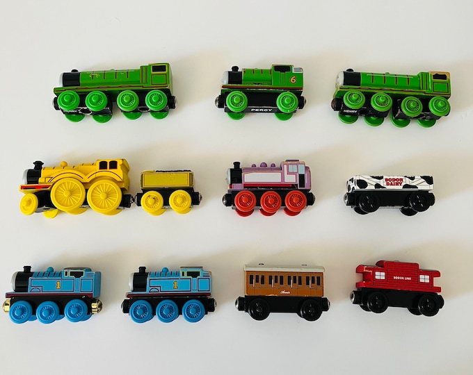 Thomas the Tank Engine Wooden Train Vintage Thomas Wooden Railway Toy ...