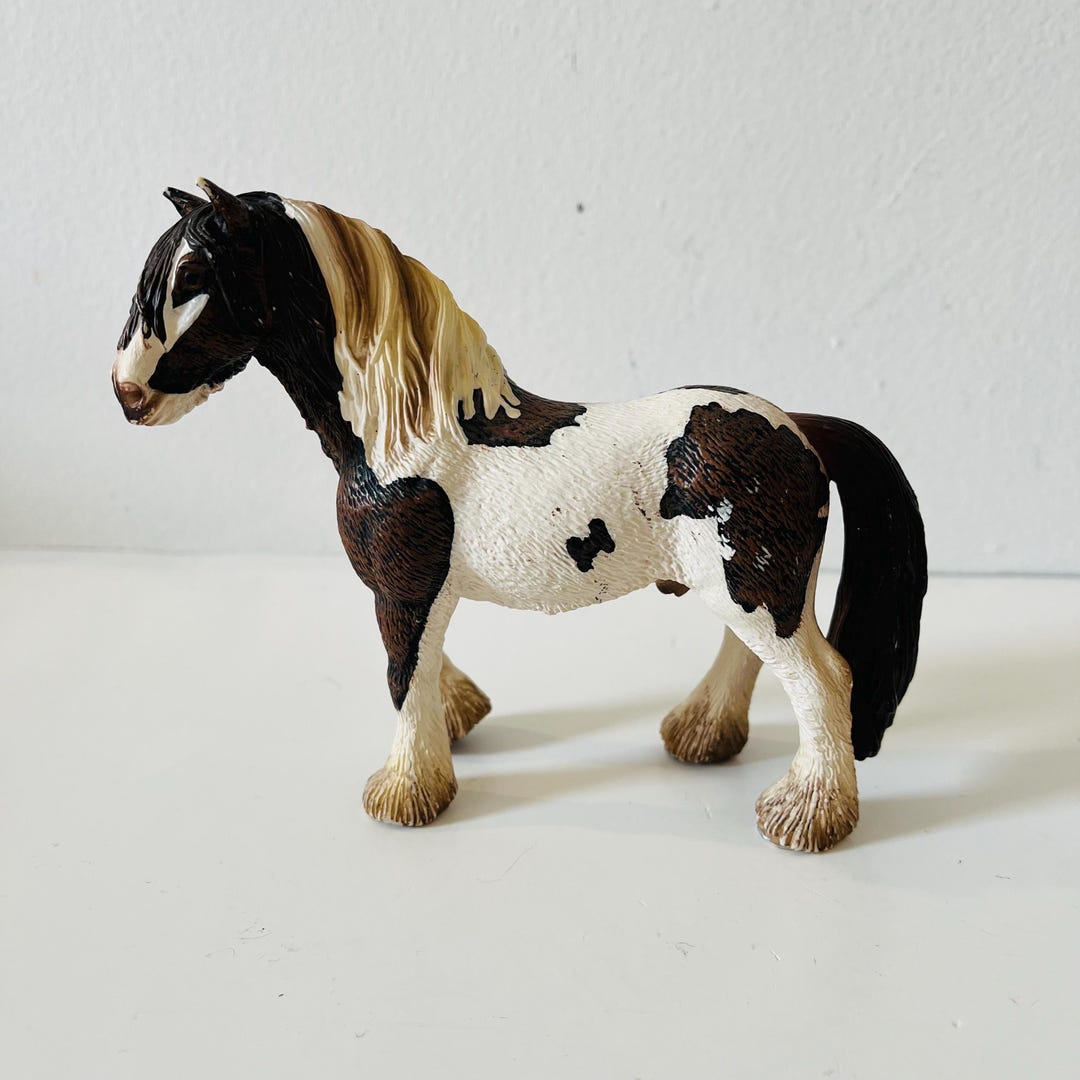Retired Schleich Horse Club Horse Tinker Stallion Model Toy Figurine ...