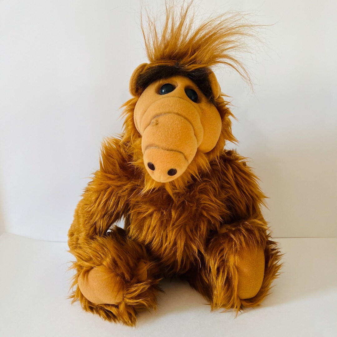 Vintage 1986 Alf Alien Life Form Plush 19 Stuffie Stuffed Toy ALF TV ...