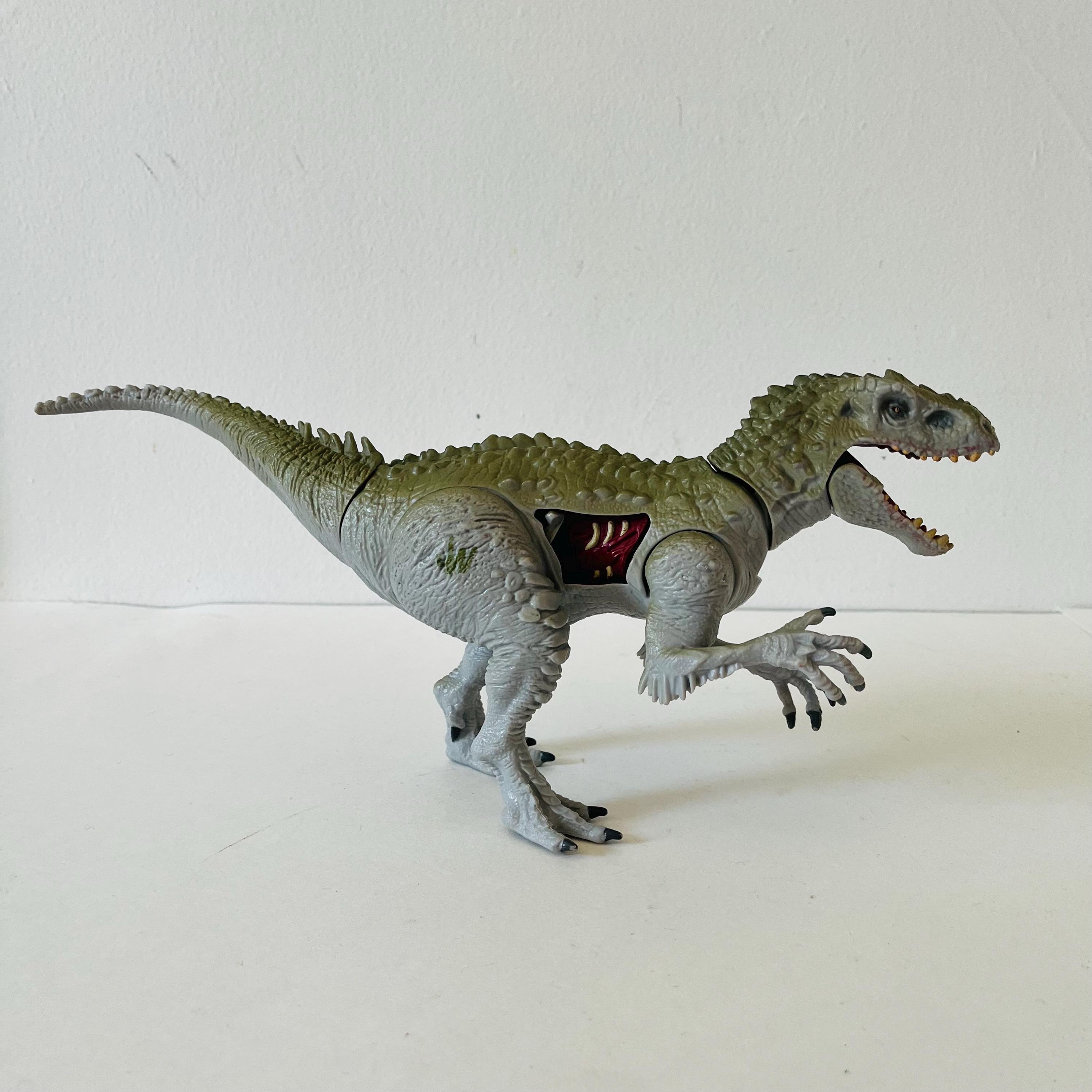 Vintage Jurassic Grey Rex Dino Collectible Dinosaur Toy - Etsy