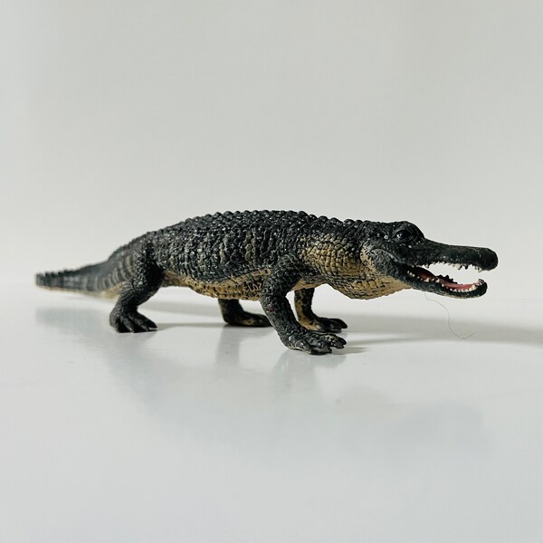 Alligator Figurine - Etsy