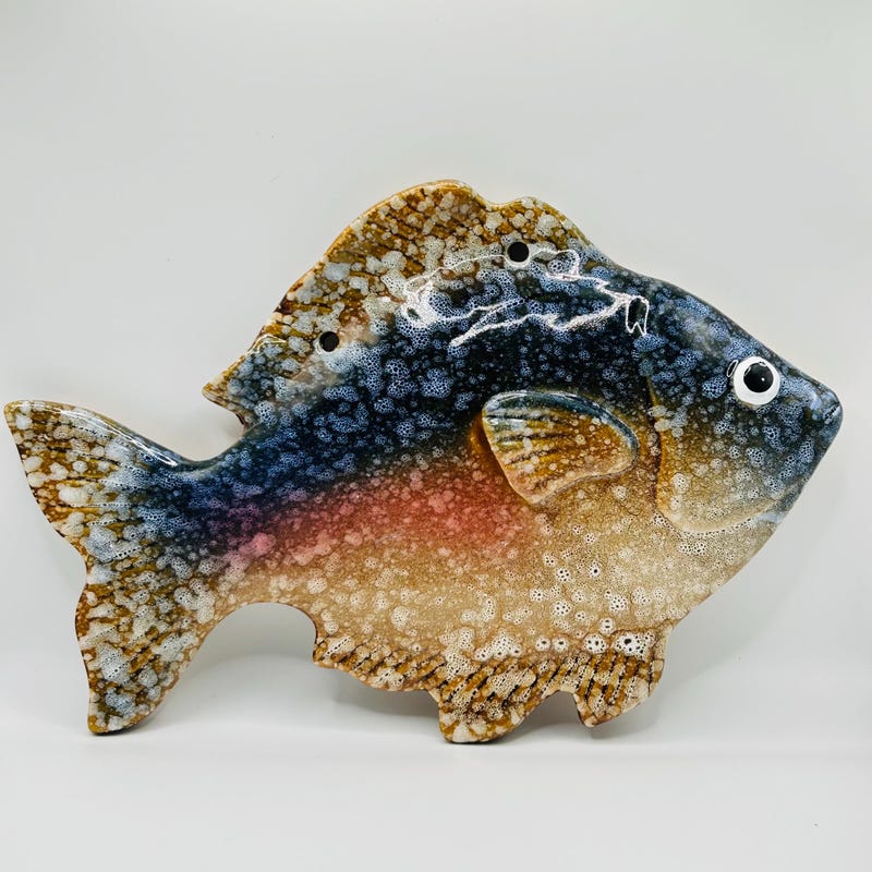 Hand Painted Fish - Etsy