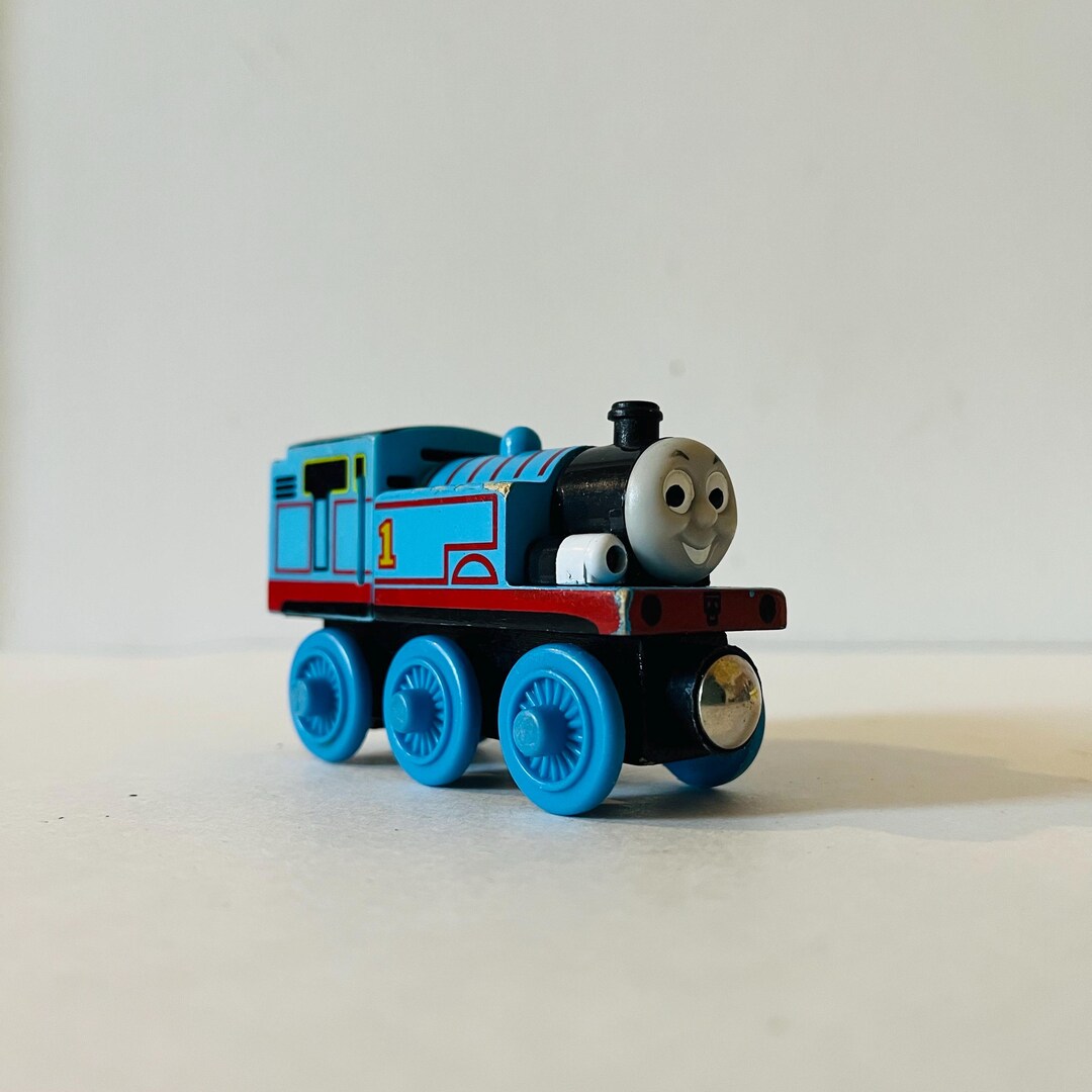 Thomas the Train Wooden Train Vintage Thomas Wooden Railway Toy Trains Imaginarium Talking ...