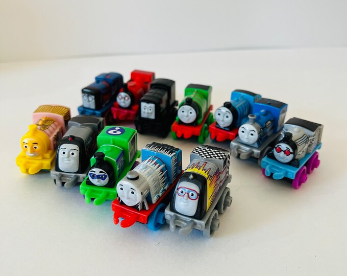 Thomas and Friends Mini Toy Trains Collectible Plastic Train Minifigs ...