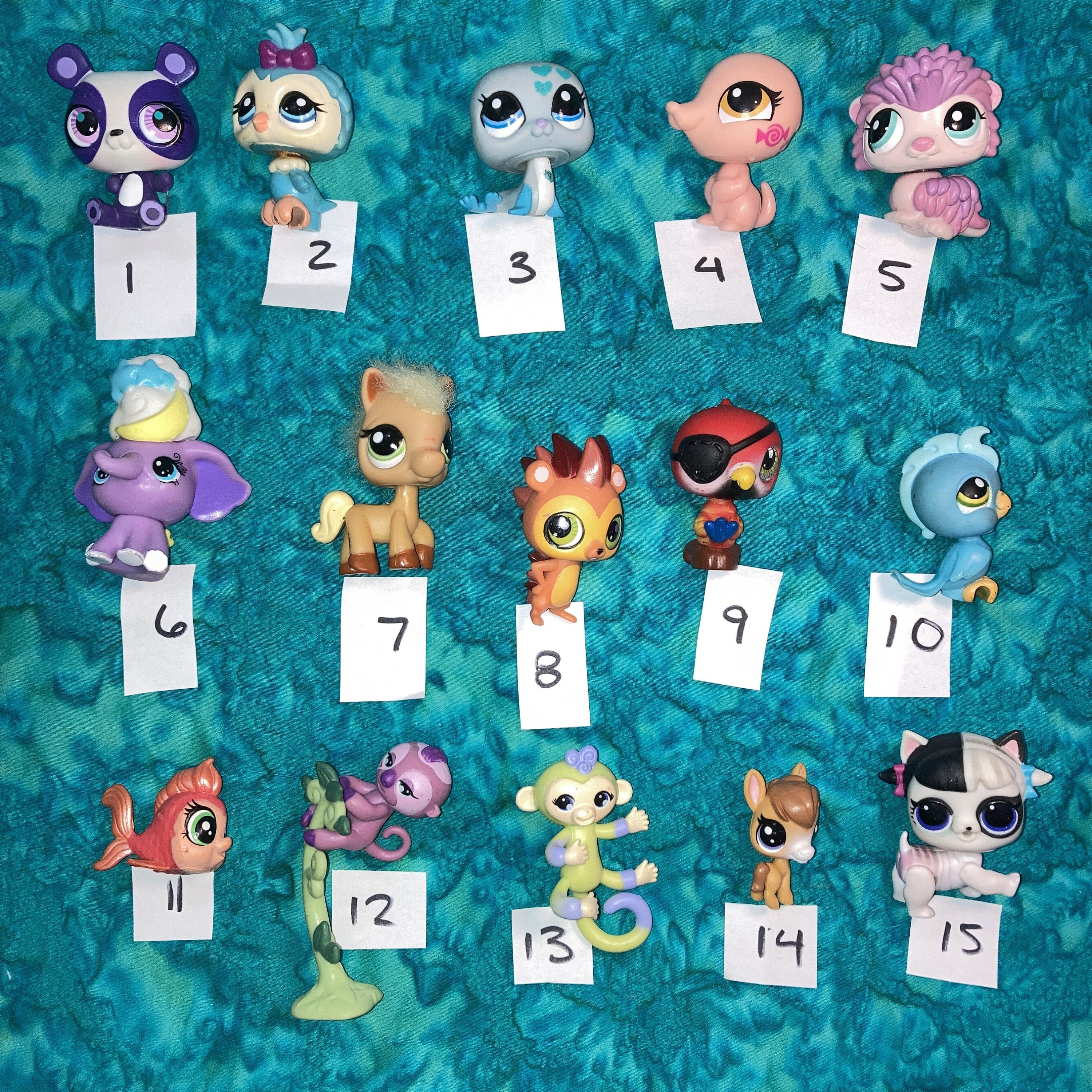 LPS Littlest Pet Shop Figure Pick Your Own Pick A Pet Parrot Horse ...