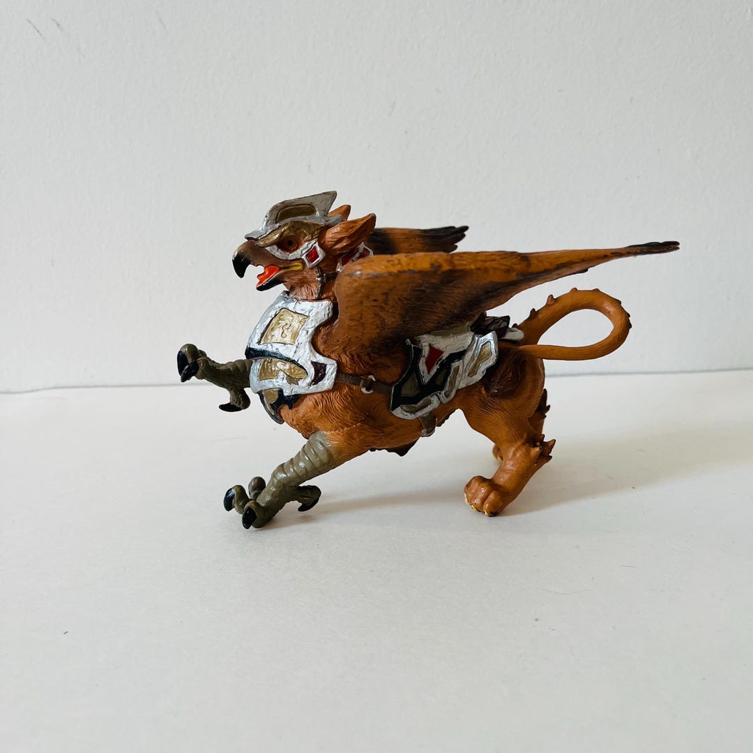 Retired Papo Mythical War Griffin Gryphon Fantasy Creature Model Toy ...