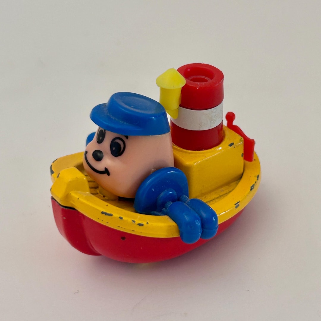 1970's Vintage Little TOOT Tugboat Walt Disney Productions Die Cast ...