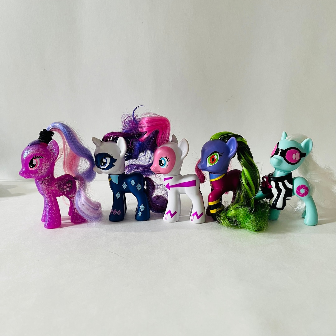 My Little Pony Pony Wysteria Glitter Power Pony Rarity Pinky Pie Mane ...