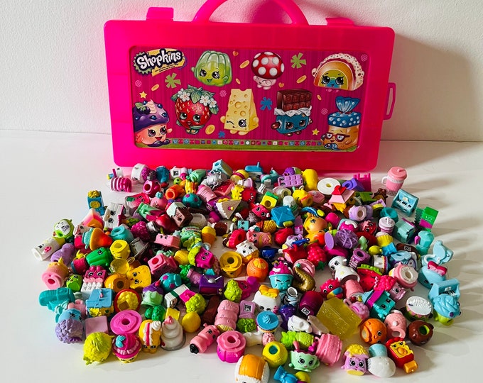 Shopkins Mini Collectibles Lot Dollhouse Minis With Carry Case - Etsy
