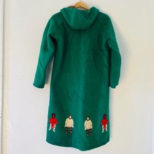 Vintage Traditional Inuk Inuit Hand Embroidered Appliqued Wool Felt ...