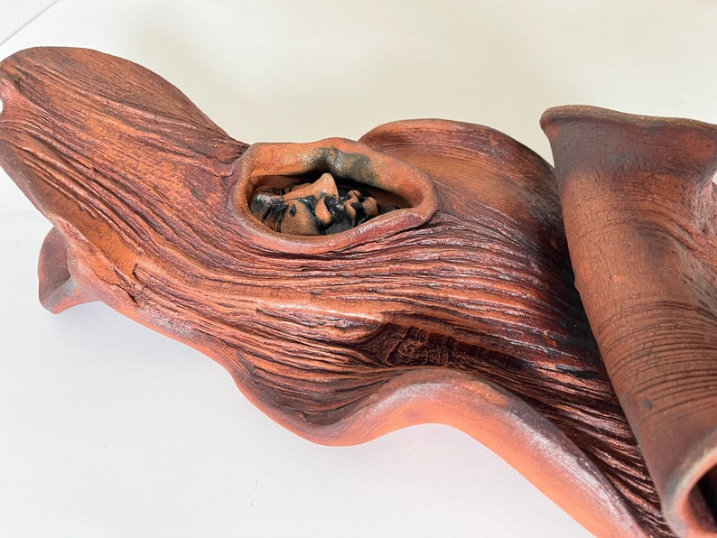 Vintage Pottery Sculpture by Artist Evan Shyn Forest Tree - Etsy