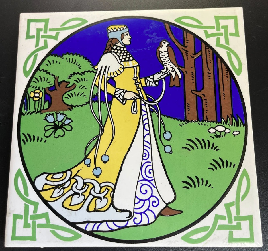 Harrods Food Halls Tile Designed by W.J. Neatby of Royal Daulton in ...