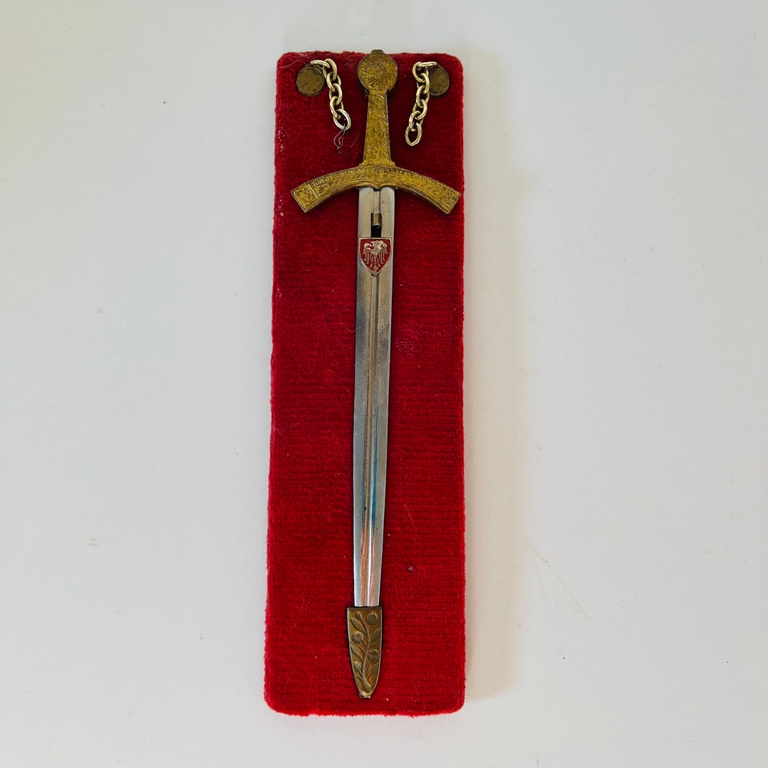 Vintage Miniature Coronation Sword of the Kings of Poland "szczerbiec ...