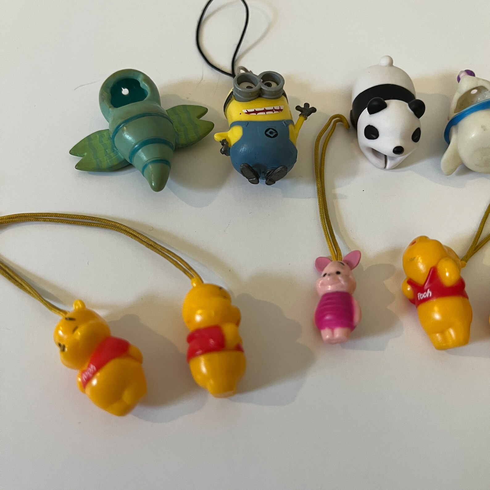 Peek-a-pooh animal Wear Collection Phone Charms Capsule - Etsy