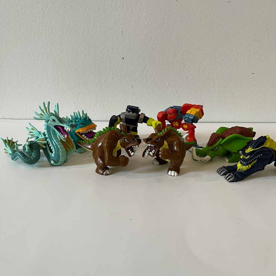 Little Tikes Number Buster Action Figure Lots 2 Inches Tall TM & LT MGA ...