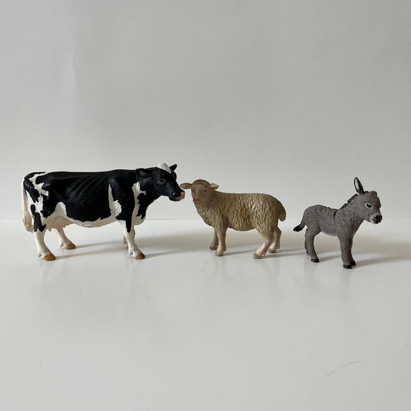 Animal Farm Vintage Plastic Figurines - Etsy