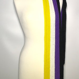 Nonbinary Pride Scarf - Etsy