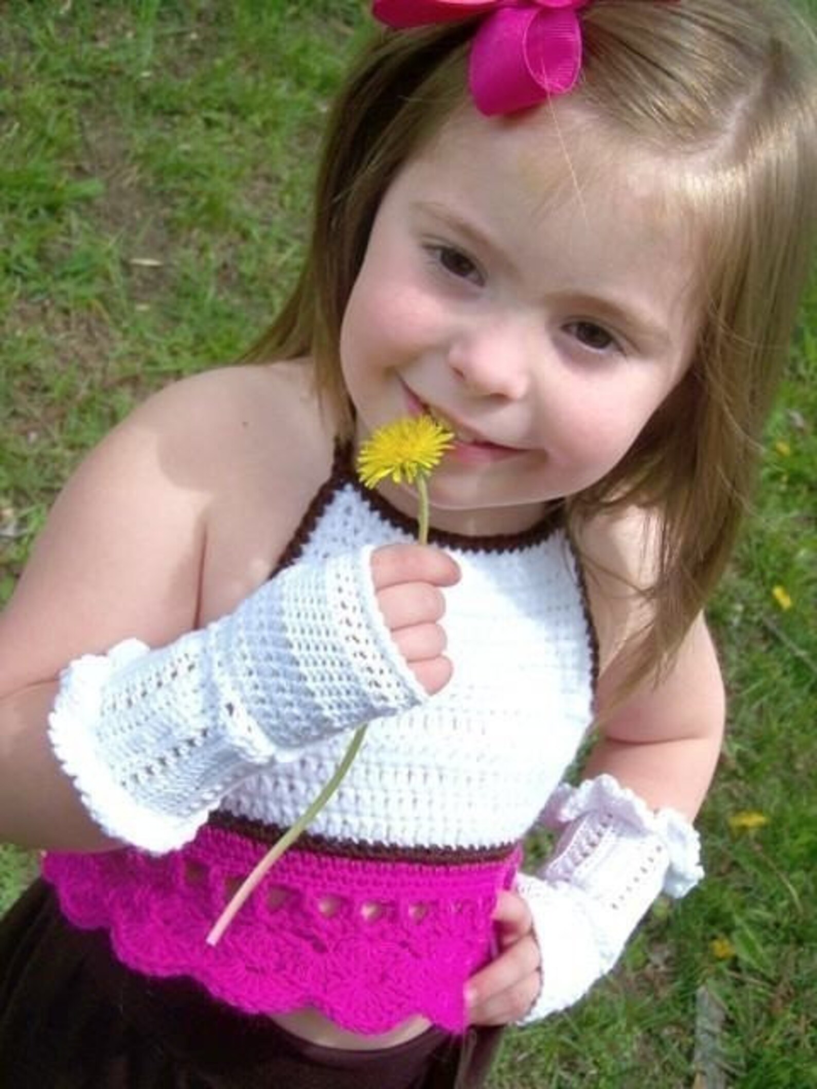 PDF PATTERN White Ruffle Crochet Fingerless Gloves Childs Size - Etsy