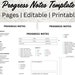Therapy Progress Notes Template Psychotherapy Notes Progress Notes ...