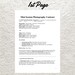 Mini Session Photography Contract Template: Editable Agreement (word ...