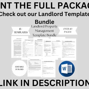 Security Deposit Return Refund Letter Form Template Landlord Rental ...