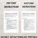 Chemical Peel Forms - Editable Esthetician Templates, Chemical Peel ...