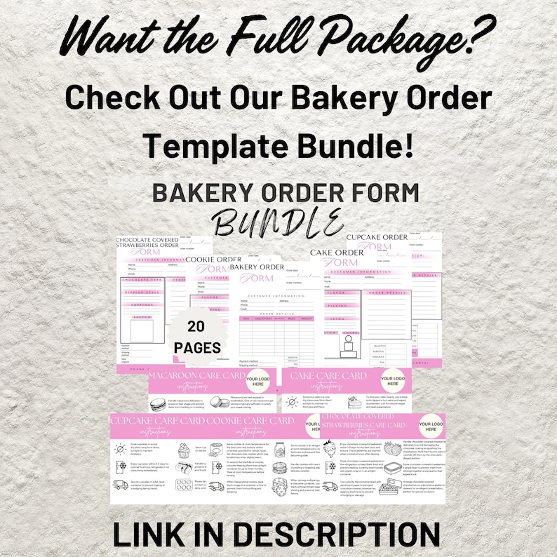Chocolate Covered Strawberries Order Form Canva Template Printable Choc ...