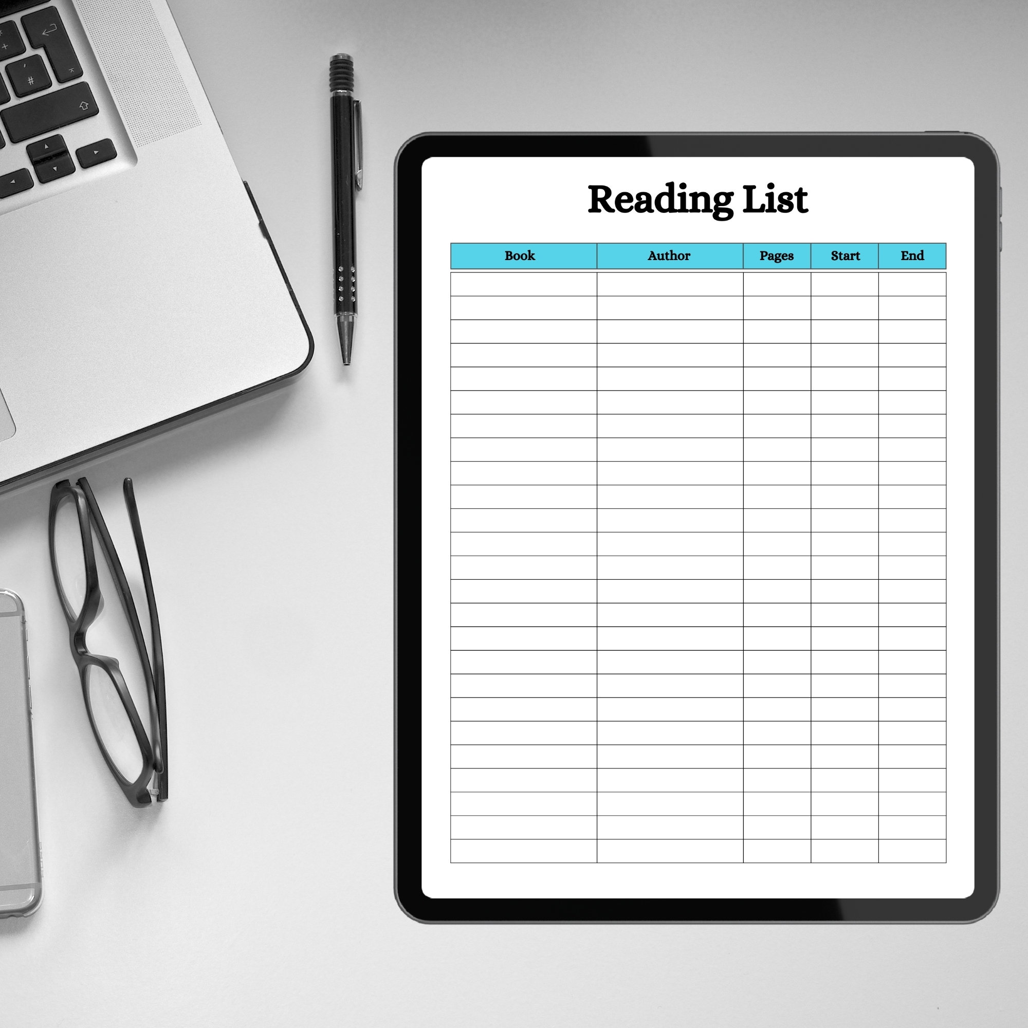 Printable Reading Tracker Template Editable Reading Log Book Reading ...