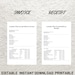 Editable Laundry Pick up & Delivery Services Forms Templates, Pick and ...