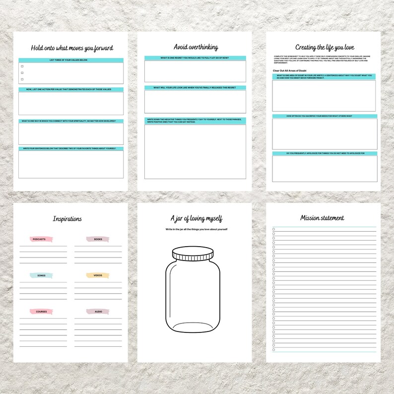 Find Your Passion Planner Journal Printable Life Purpose Workbook How ...