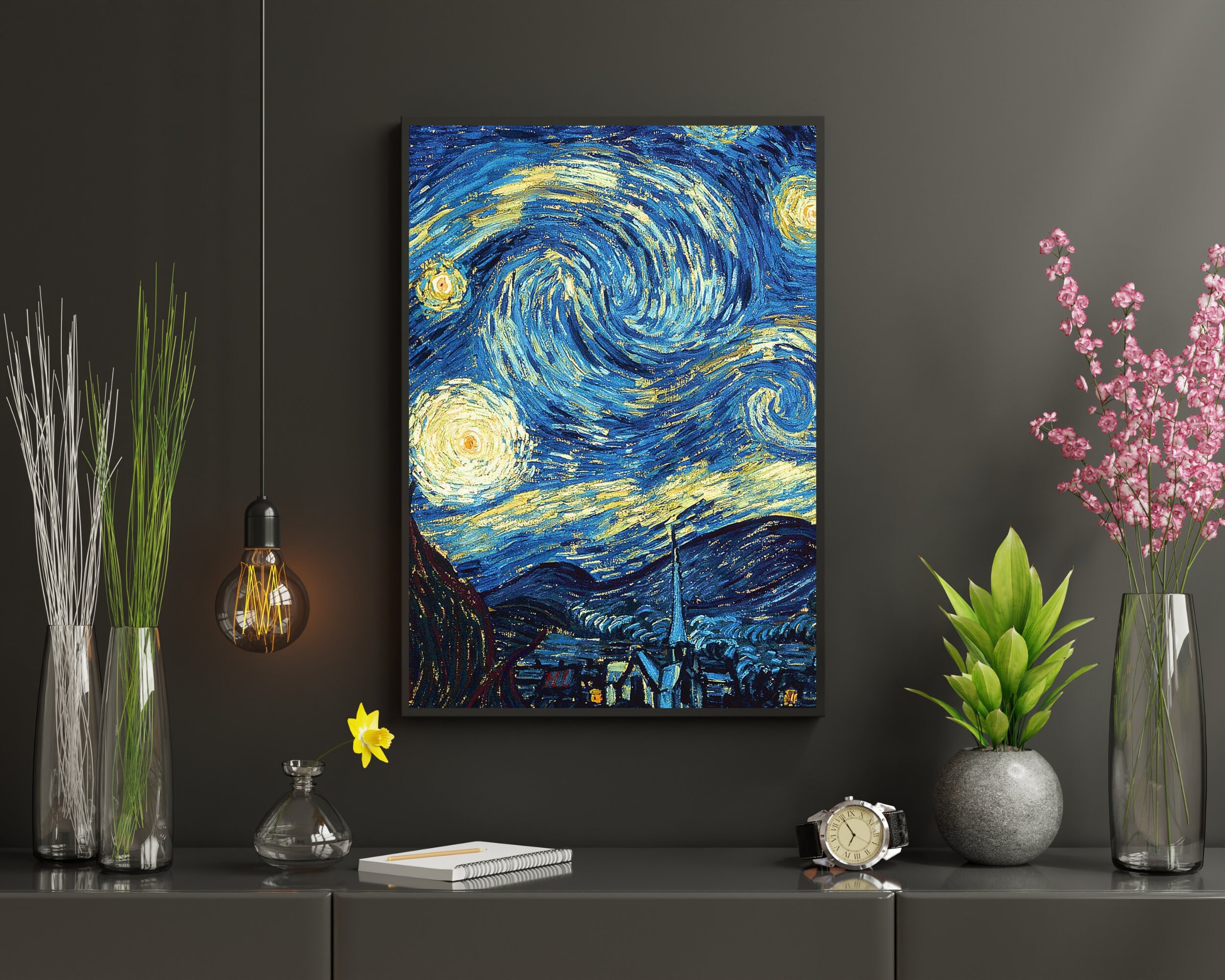 Printable Wall Art Abstract Boho Art Print Minimalist Design Modern ...