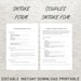 Editable Counseling Forms Bundle: Therapist Intake & Consent Templates ...