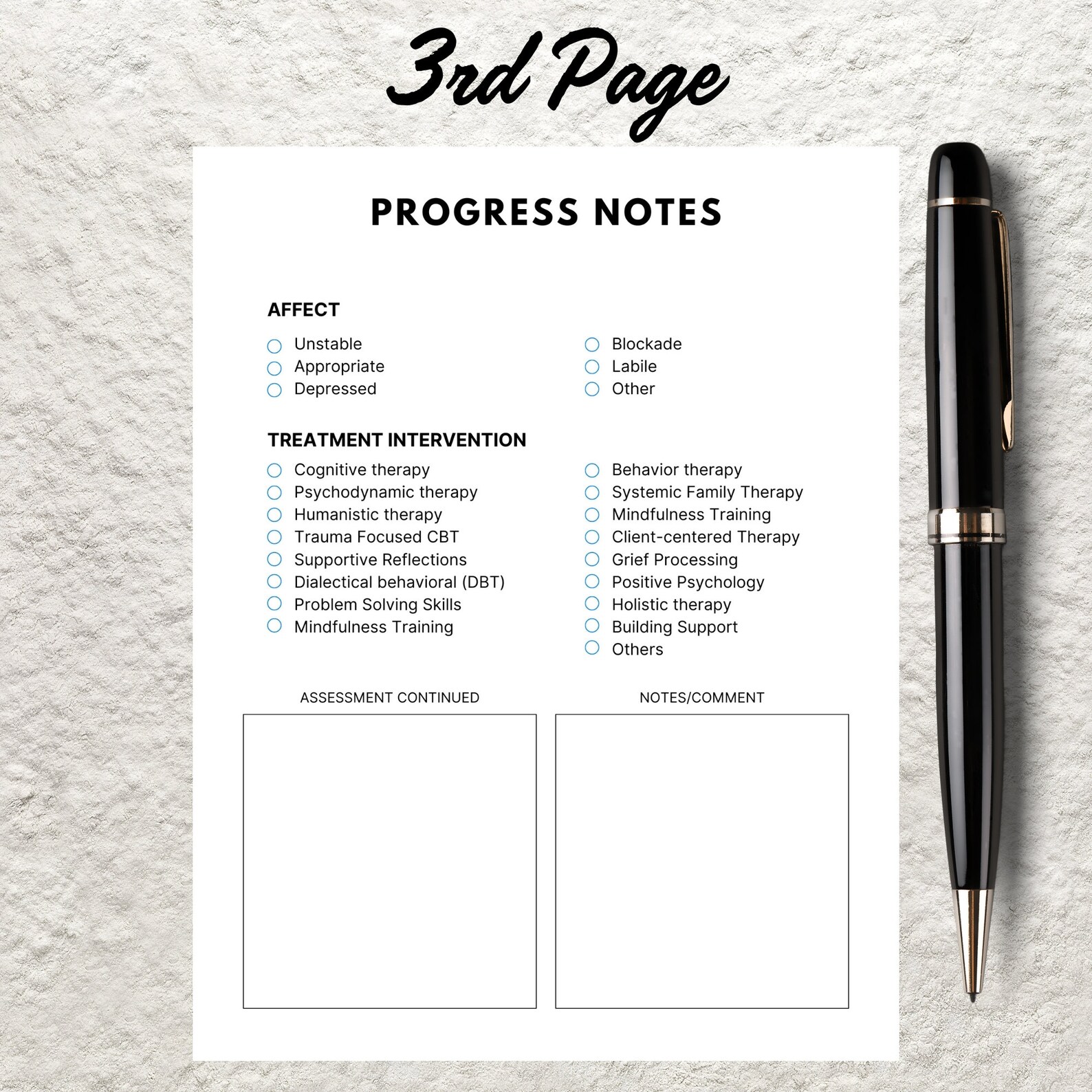 Therapy Progress Notes Template Psychotherapy Notes Progress Notes ...