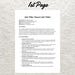 Job Description Template Editable Employee Job Description Printable ...