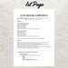 Auto Repair Service Agreement Template: Editable Mechanic Contract ...