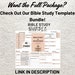Bible Character Study Template Printable Bible Study Notes Christian ...