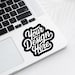 Die Cut Sticker Laptop Mockup, Sticker Mockup, Printify Sticker Mockup ...