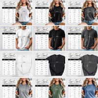 Printable T-shirt Sizing and Placement Chart for Shirt-makers (screen ...