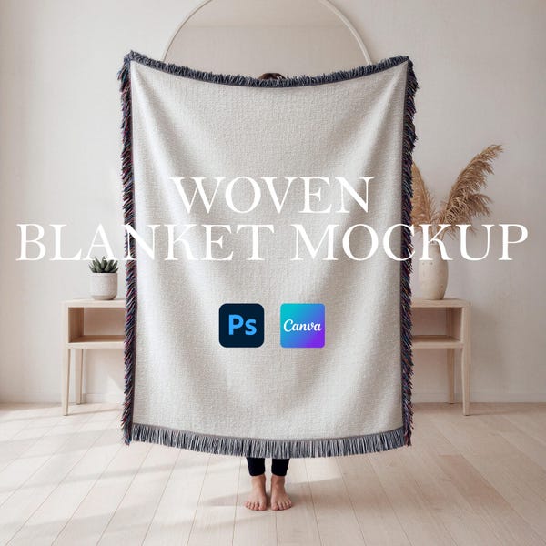 Woven Blankets - Etsy UK