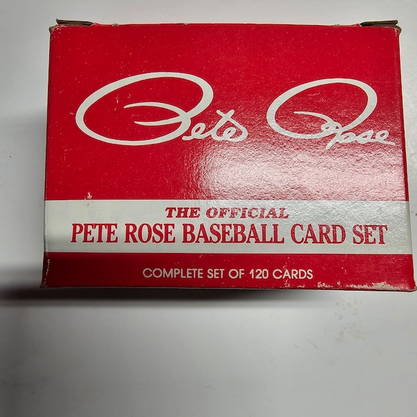 Pete Rose - Etsy