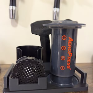 Aeropress Coffee Station Organizer - Efficient Aeropress Storage and ...
