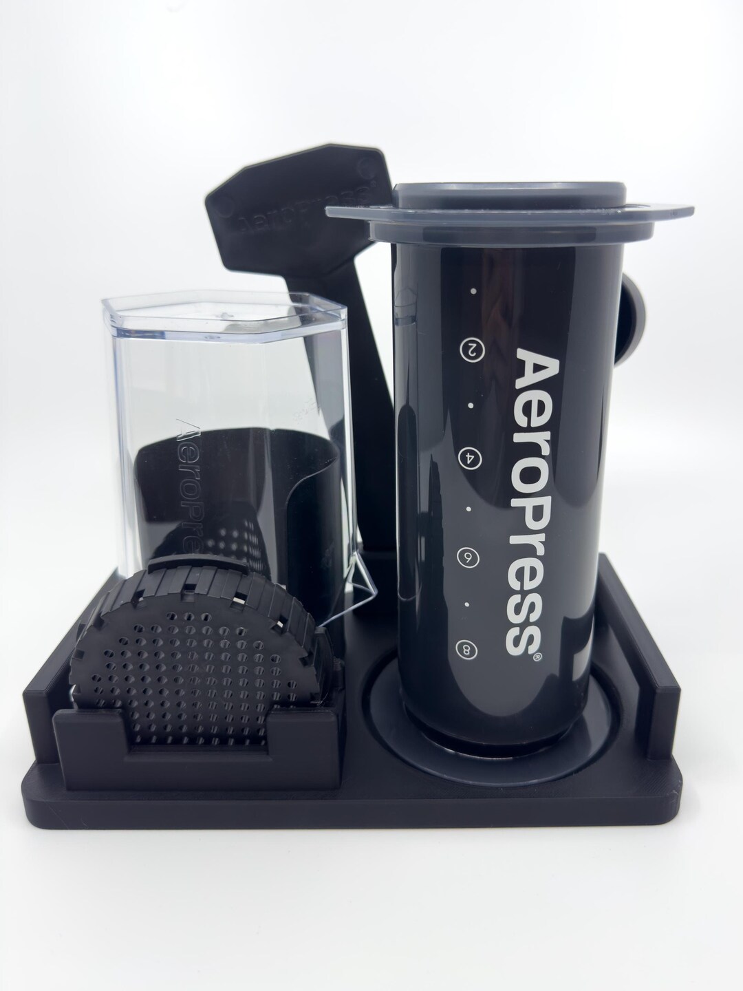 Aeropress XL Organizer Stand - Efficient Aeropress XL Storage Caddy and ...