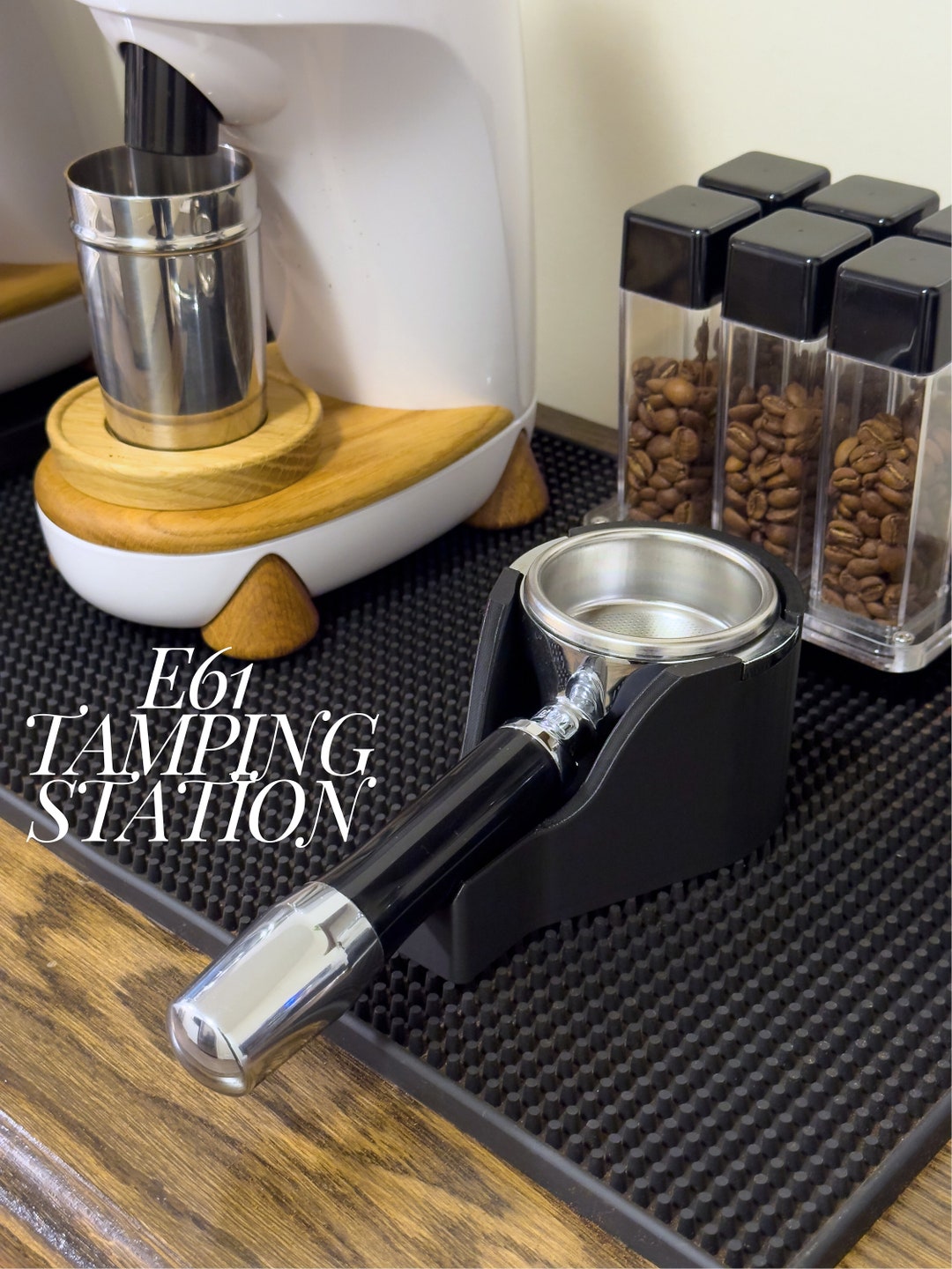 Tamping Station for E61 | ECM & Rocket Compatible | Espresso Machine ...